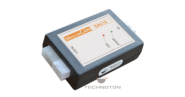 J1939 i/o module MasterCAN DAC