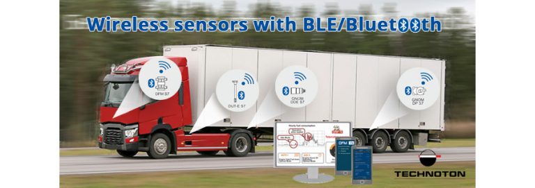 New era in telematics: wireless BLE-sensors by Technoton - Technoton