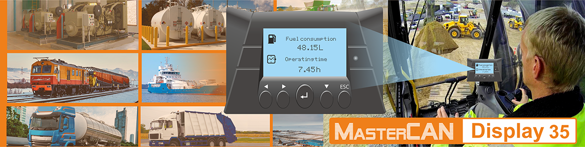 Using CAN bus display - Technoton